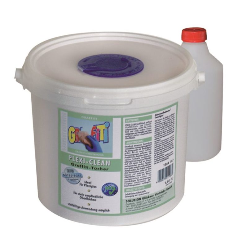 PLEXI-CLEAN / Graffititücher – SOLUTION Glöckner