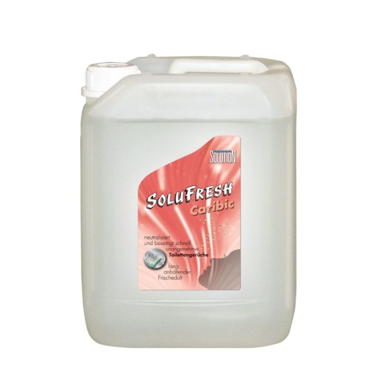 SOLUFRESH Toilette Caribic – SOLUTION Glöckner
